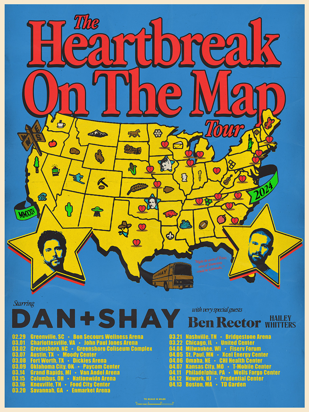 Dan & Shay Announce ‘Heartbreak on the Map’ Tour | WGH-FM Dan & Shay Announce ‘Heartbreak on the Map’ Tour | WGH-FM